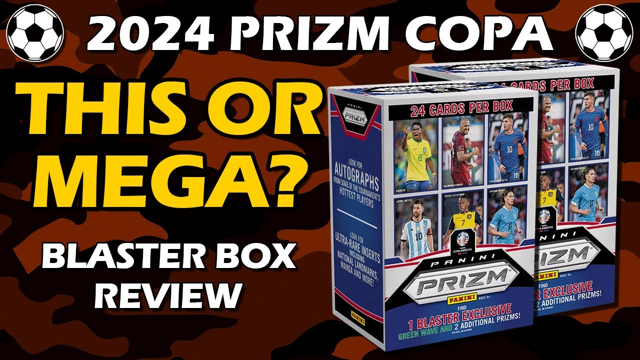 Good Format? 2024 Panini Prizm Copa America Blaster Box Retail Soccer ...