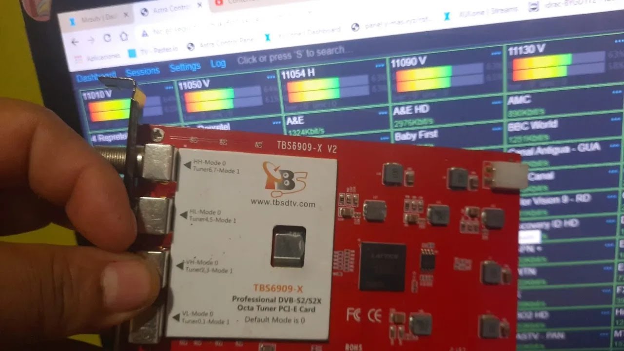 Guía paso a paso para instalar Astra, Cesbo y bajar frecuencias de canales satelitales - YouTube