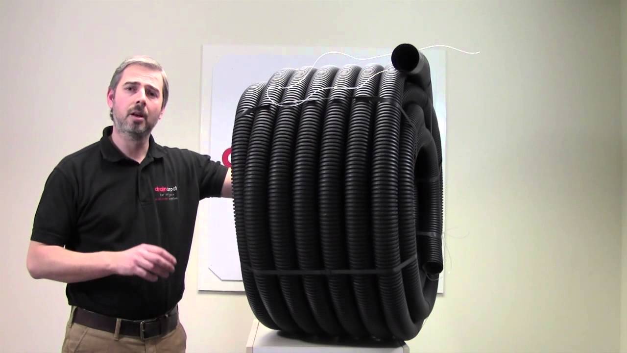 Black Twinwall Ducting for Electric Cables - YouTube
