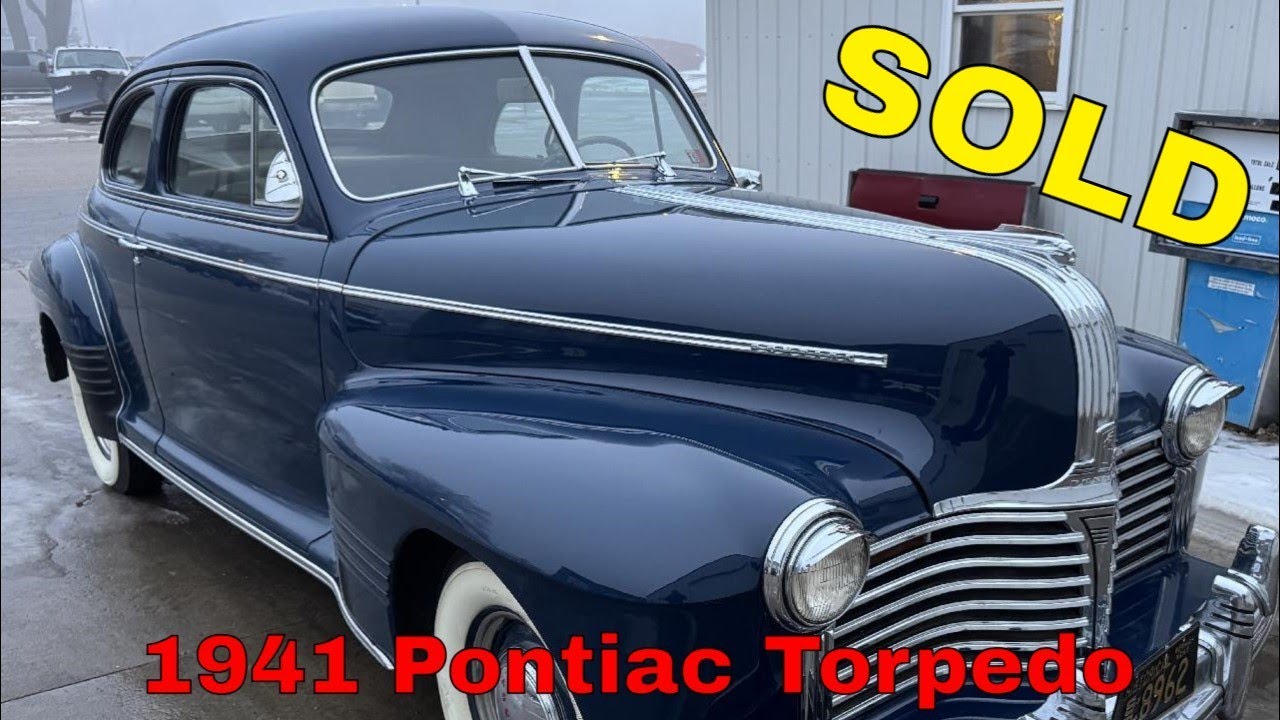 SOLD - 1941 Pontiac Torpedo Deluxe - Walk Around 14277 - YouTube