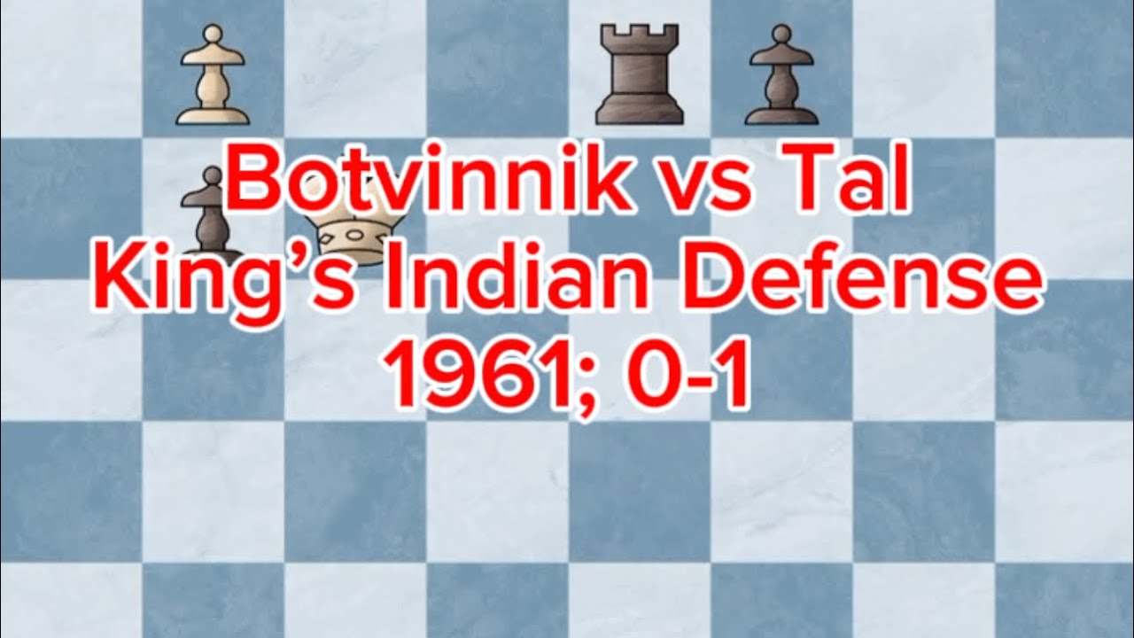 A Lesson in Rook Endgame | Botvinnik vs Tal | 1961; 0-1 - YouTube