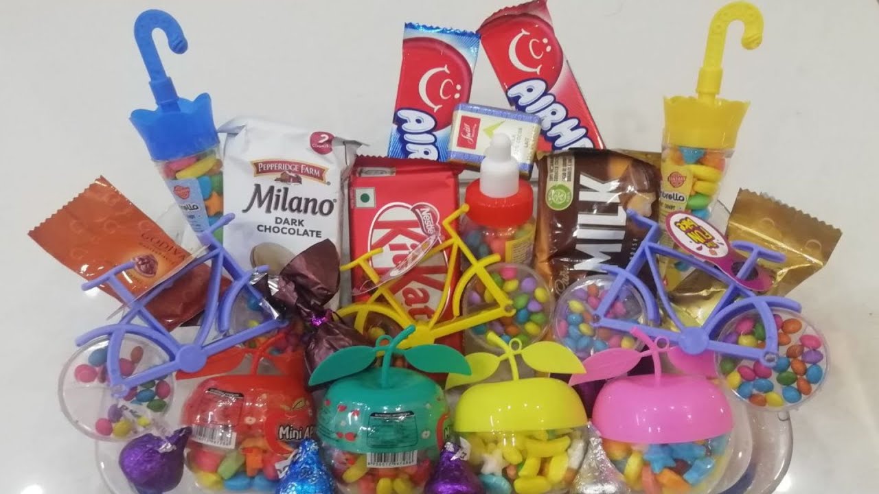 Flavored Beans - Choco beans Candies - Mixing Random Chocolates ...