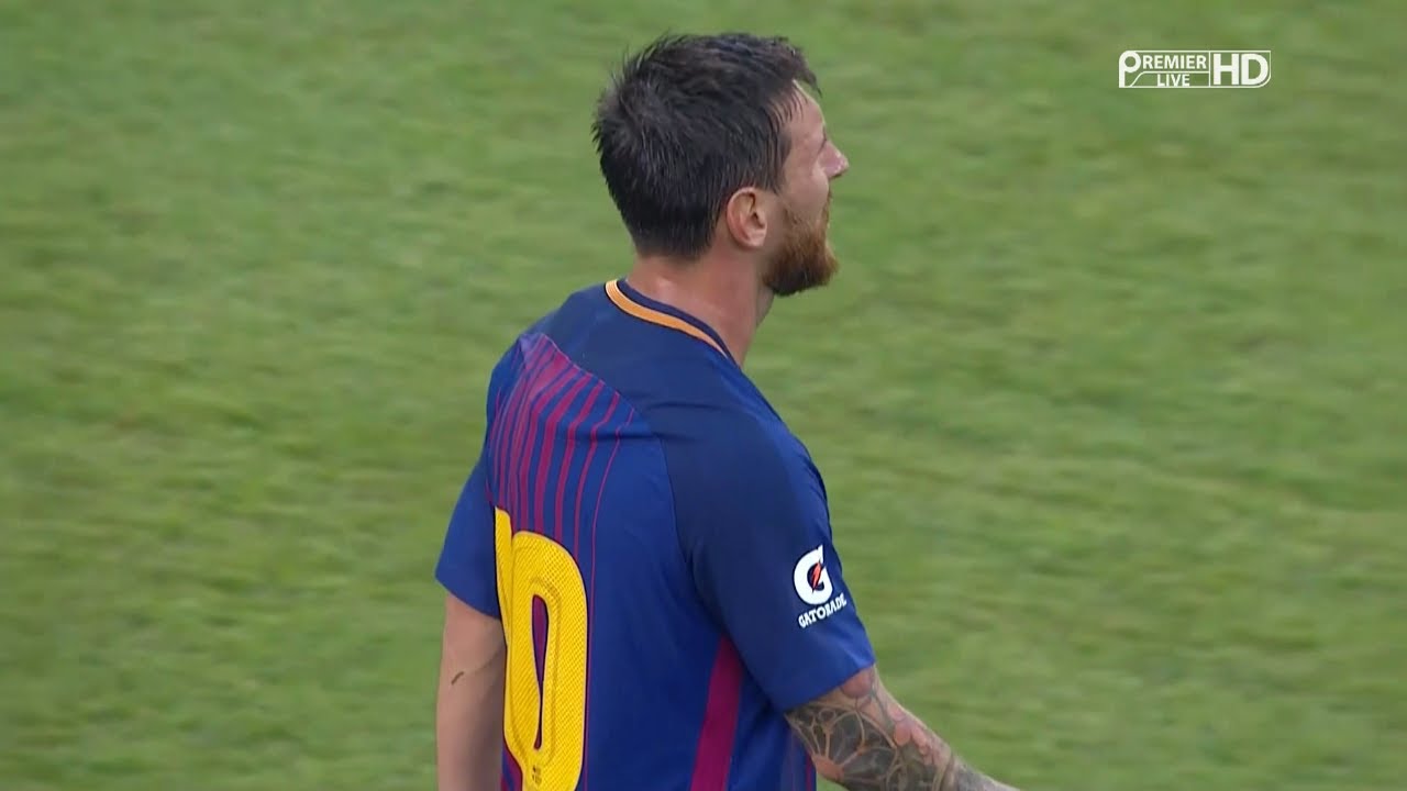 Lionel Messi vs Juventus (Neutral) 17-18 HD 1080i (23/07/2017 ...