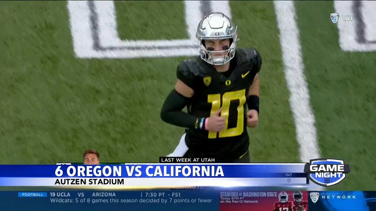 11/4 Game Night: Highlights from Oregon vs. California - YouTube