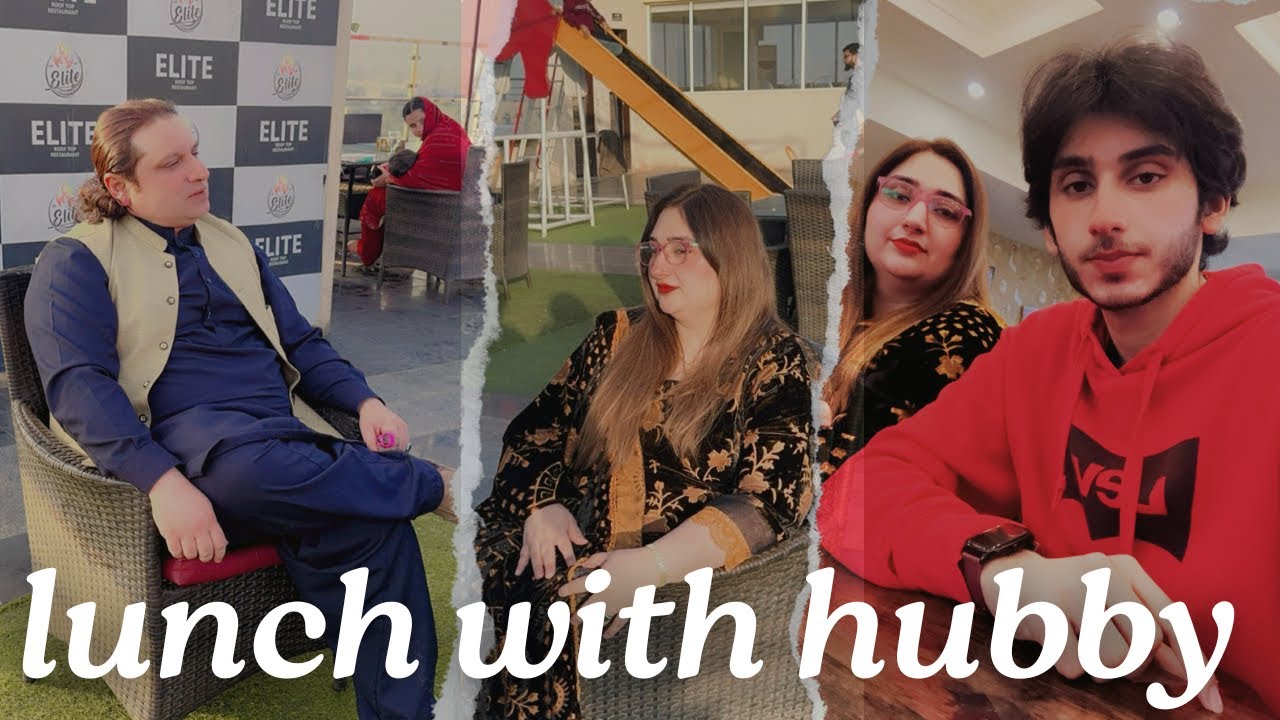 Amazing Lunch with hubby - YouTube