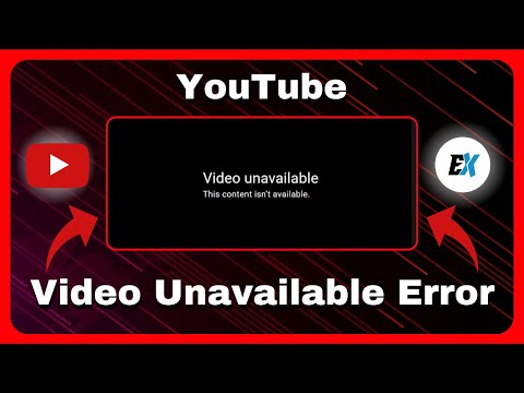 Как исправить проблему «Видео недоступно — Этот контент недоступен на YouTube — Видео не воспроиз...