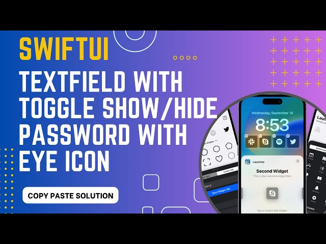 Swiftui Textfield Slide Placeholder Youtube Swift How Can I Add A