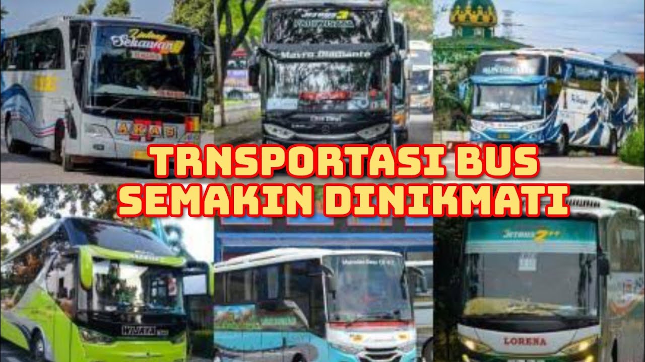 TRANSPORTASI BUS SEMAKIN DINIKMATI MASYARAKAT #BUSMANIA #BUSINDONESIA ...