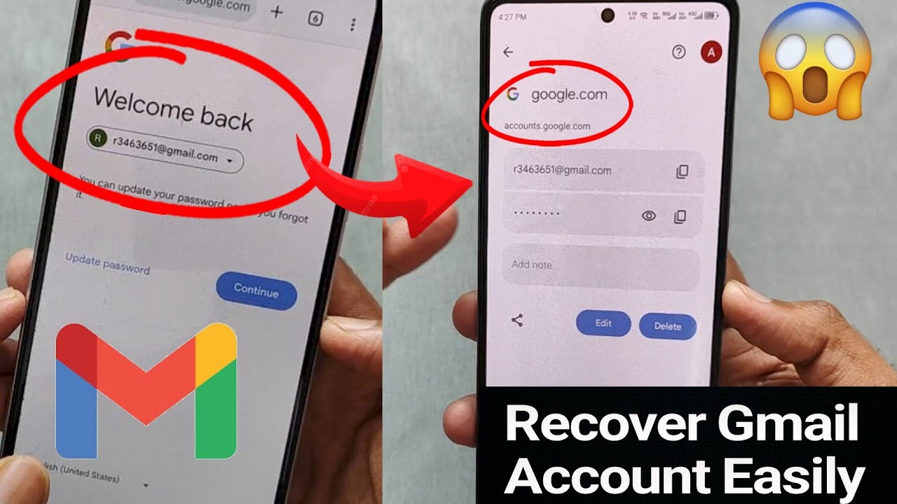 How To Reset Or Recover Gmail Account Password if Forgotten | Gmail ...
