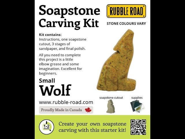 Soapstone Rock Carving