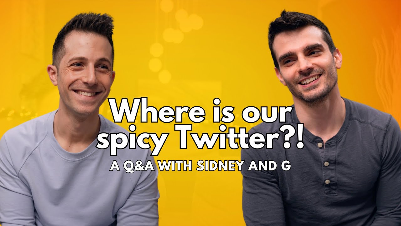 Answering your questions. A Q&A session with Sidney and G. - YouTube