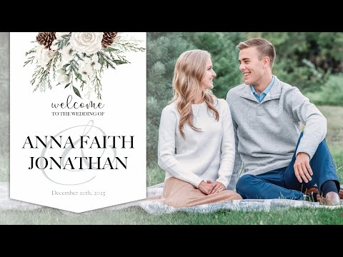 The Wedding Ceremony of Anna Faith Gillmore and Jonathan Fuller (December 20, 2025)