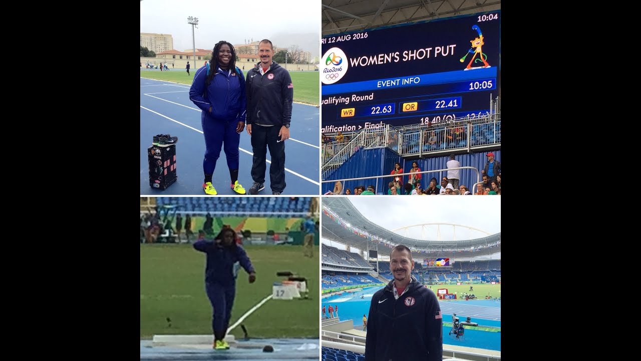 Felisha Johnson (USA) 17 69m Rio Olympic Games - Track and Field - YouTube