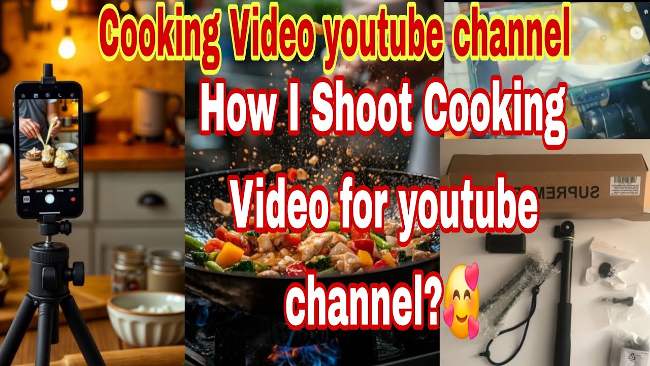 How to shoot cooking video बिना चेहरा दिखाए #Youtube Cooking Shoot ...