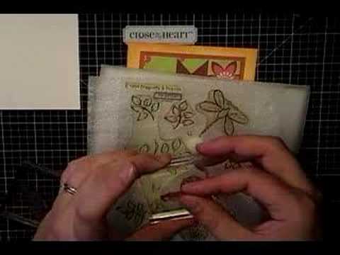 Classy Crafts - Quilting Meets Cardmaking - YouTube