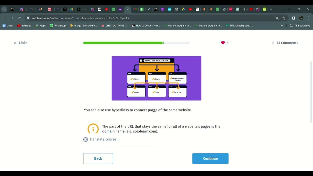 13 Links Introduction To Html Sololearn Youtube