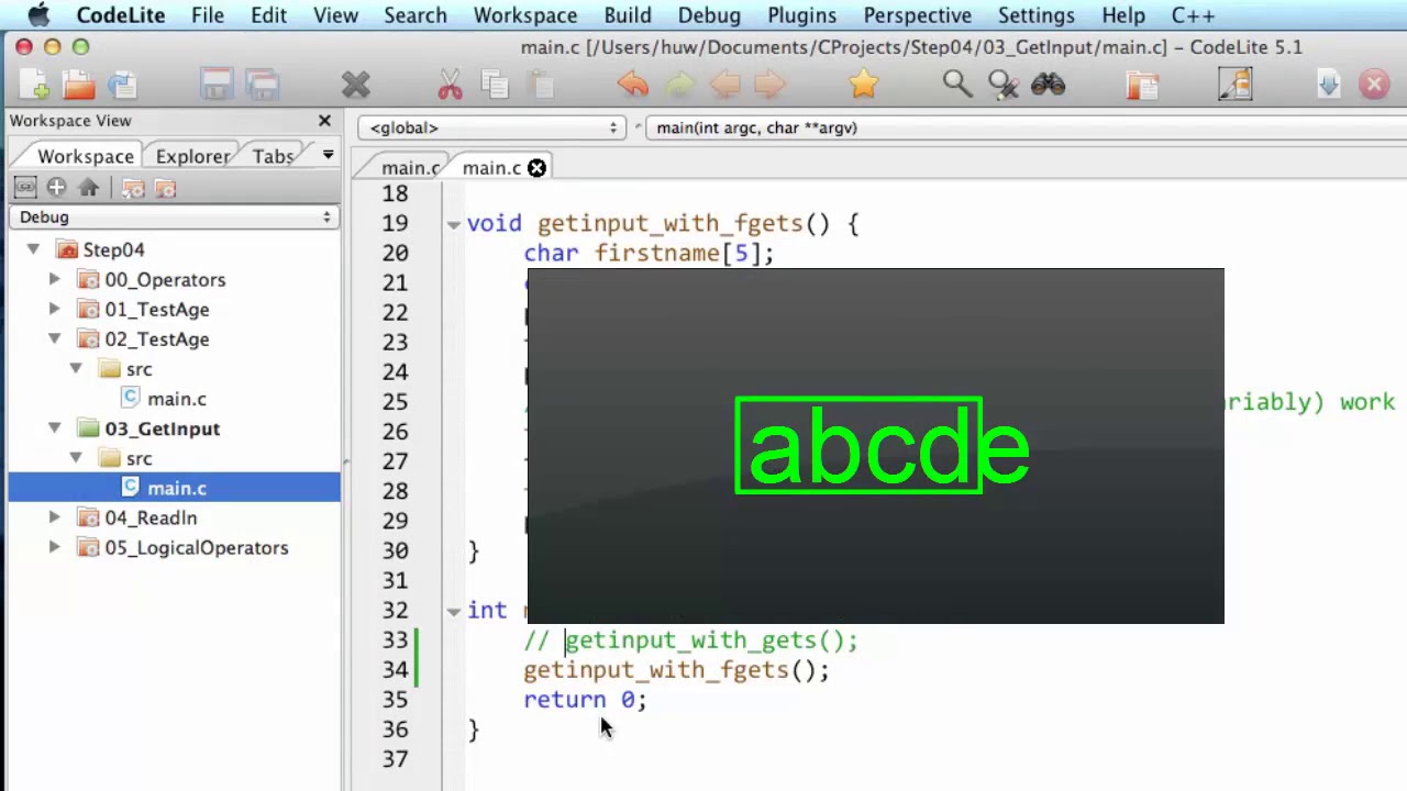 028 Problems With Gets And Fgets Welcome To The Course C Programming Youtube
