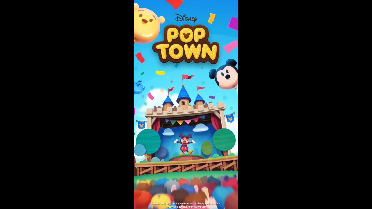 Disney POP TOWN 디즈니 팝 타운 (2020) - KOR Gameplay (Android/iOS) - YouTube