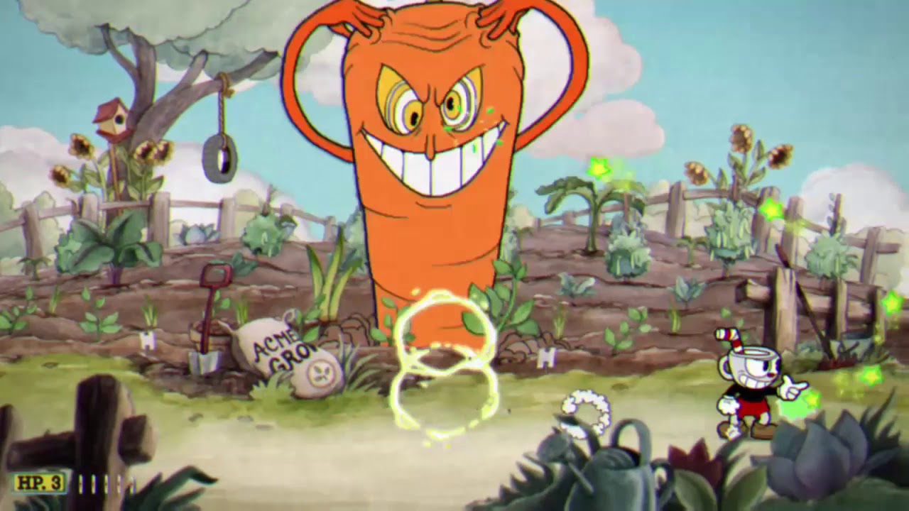Cuphead # 1 - Panic Botanic - YouTube
