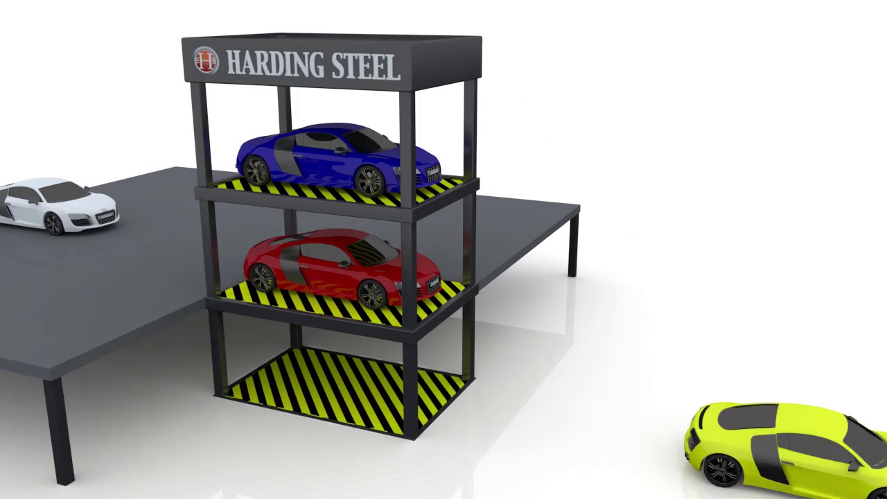 Multi level display -3D Animation - YouTube