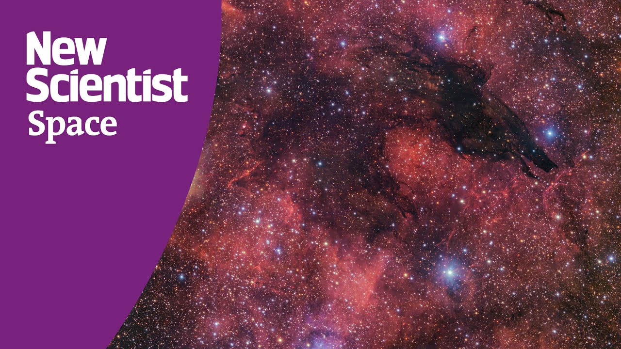 Stunning new image captures 'werewolf' nebula in cosmic sky - YouTube