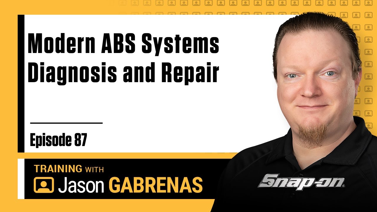Modern ABS Systems Diagnosis and Repair - Snap-on Live Training Episode 87 - YouTube