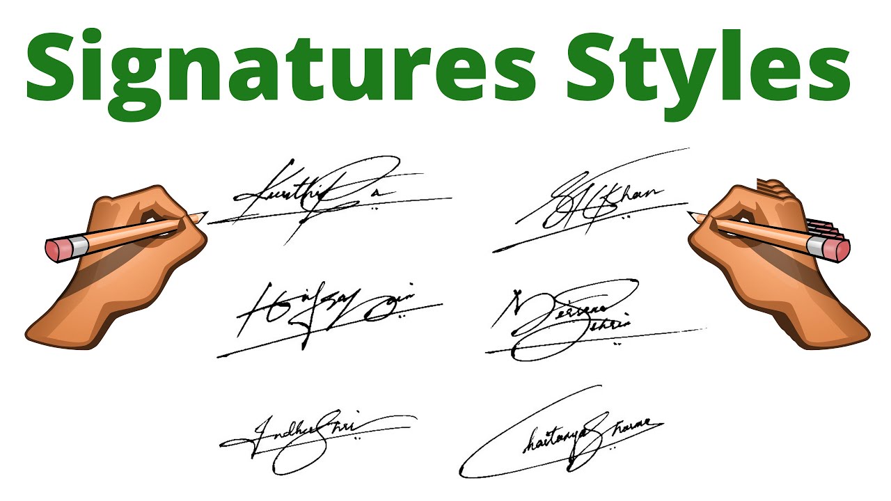 Signature style design | Billionaire style design | professional ...