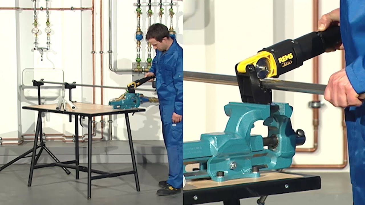 www electric pipe cutter - YouTube
