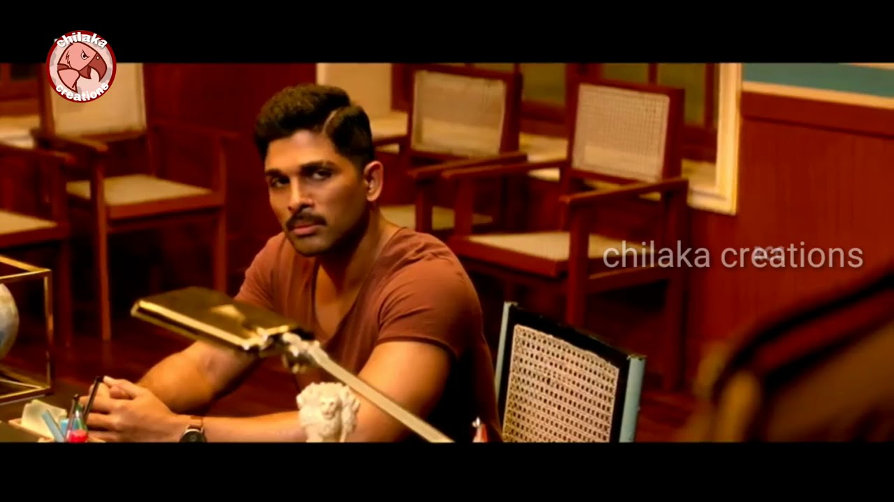 Angry time of allu arjun - YouTube