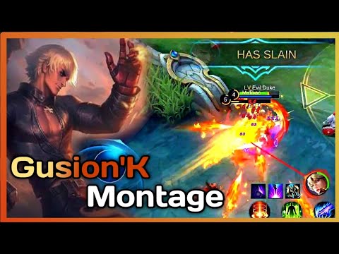 Gusion Montage •1 | Gusion KOF skin🔥 | MLBB| - YouTube