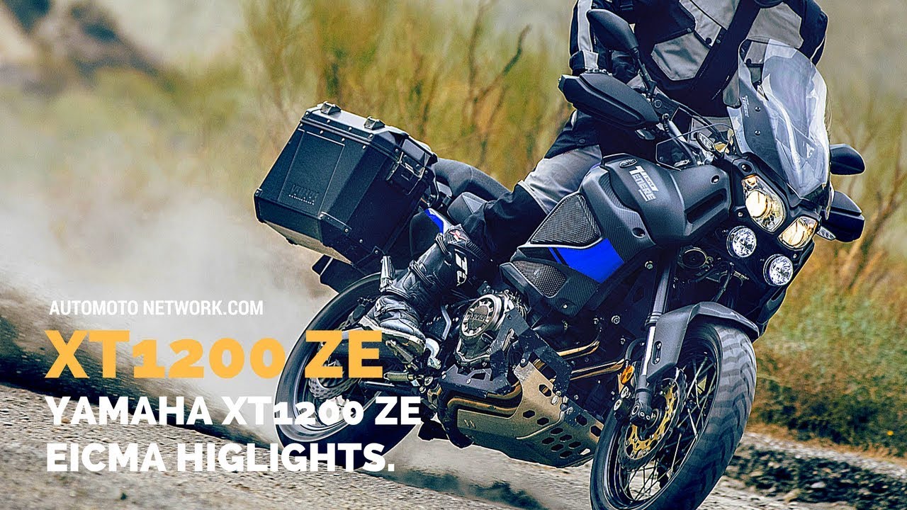 2018 Yamaha XT1200ZE Super Ténéré Raid Edition | Launch Highlights at ...