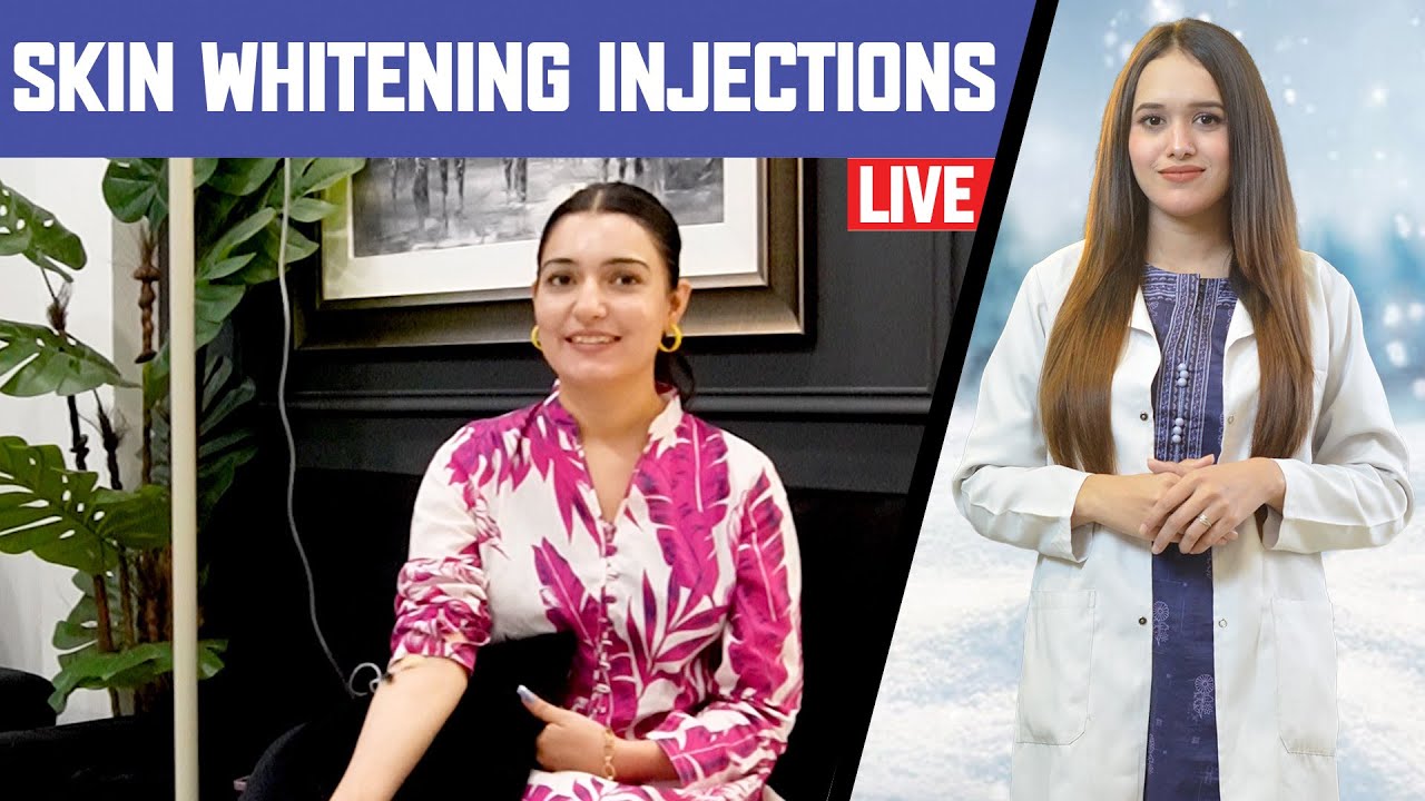 Skin Whitening Injection (LIVE DEMO) - Dr. Review - YouTube