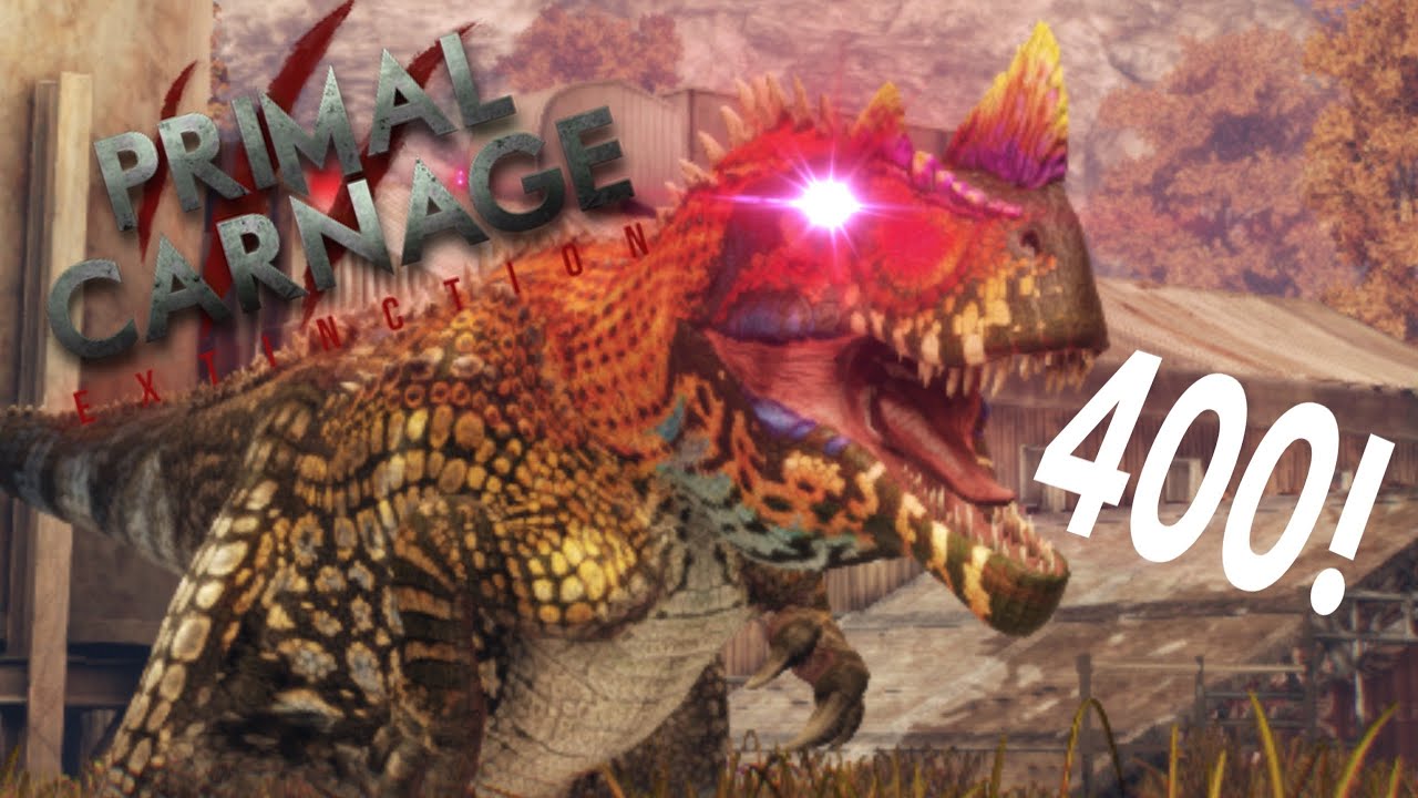 IM TOO GOOD AT CERATO! 400 SUB SPECIAL! | Primal Carnage Extinction ...