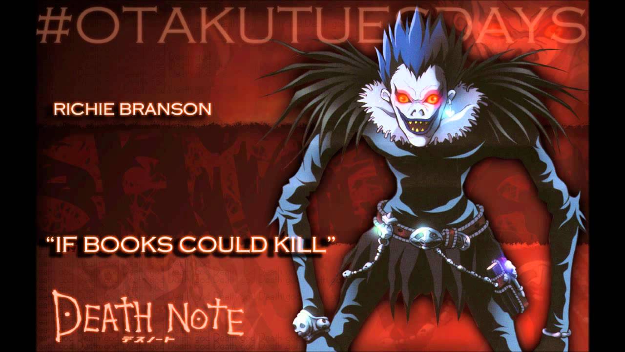 @richiebranson Death Note Rap - "If Books Could Kill" #OtakuTuesdays ...
