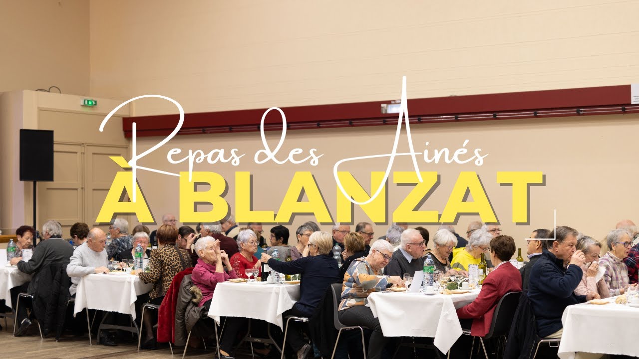 Repas des ainés 2025 organisé par le CCAS - YouTube