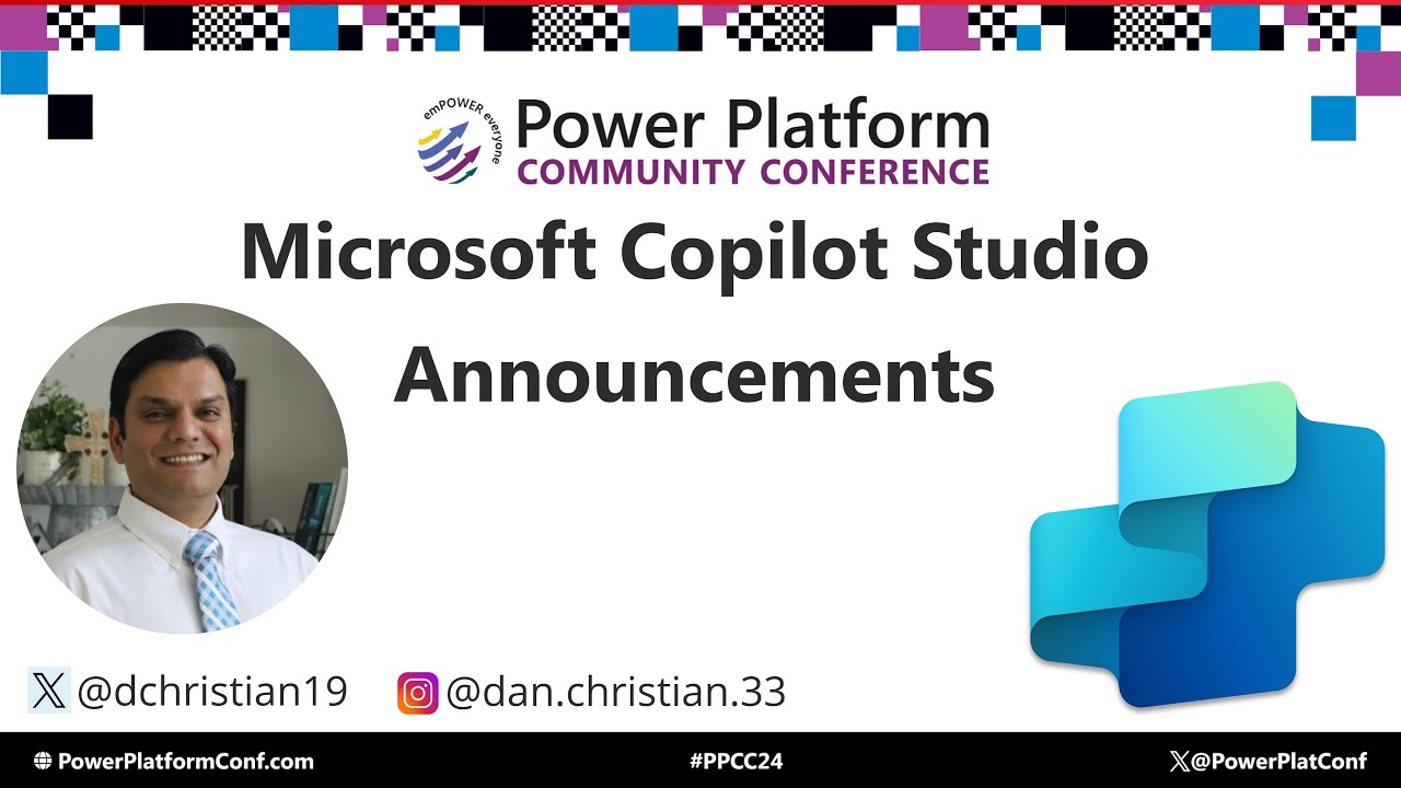 Copilot Studio Announcements Made at the 2024 PPCC - YouTube