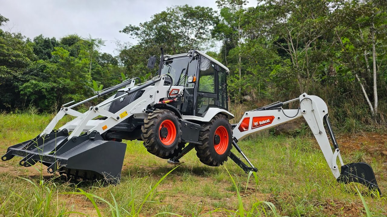 BOBCAT B760M | Conheça em DETALHES a retroescavadeira mais completa do ...