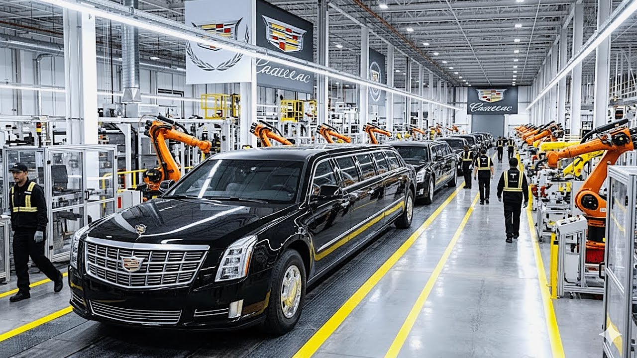 INSIDE THE CADILLAC FACTORY: How “The Beast” Is Built | Secret ...