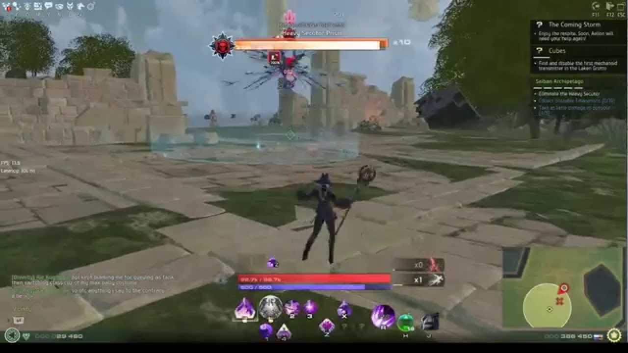 Skyforge 29k Witch - Saiban 2nd boss bug - YouTube