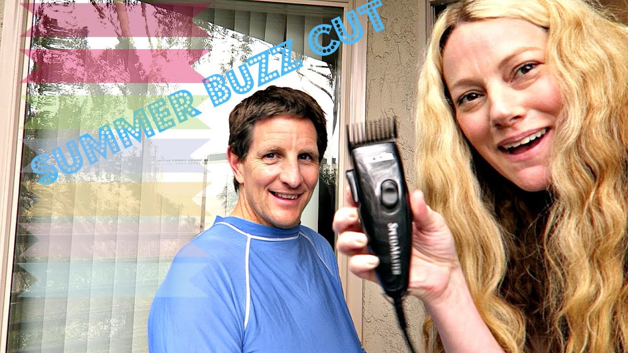 How to do a SUMMER Buzz Cut! - YouTube