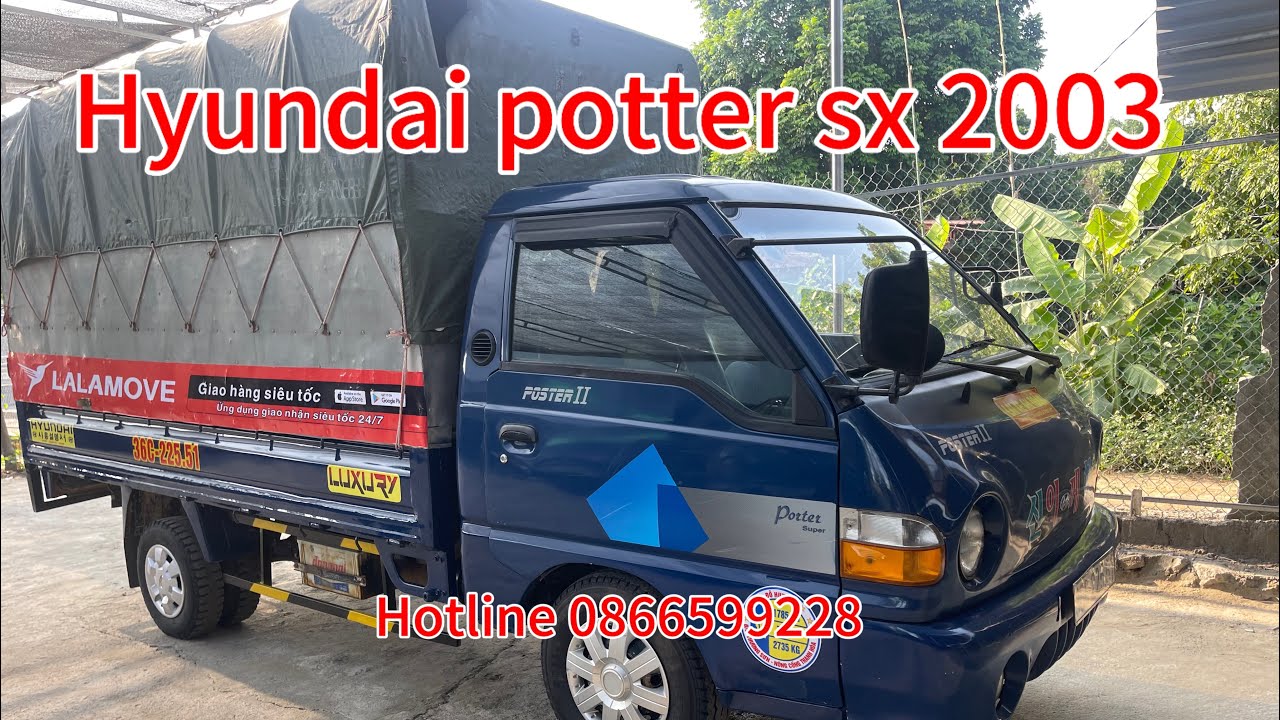 Hyundai potter sx 2003 máy cực chất điều hòa mát lh 0866599228 # ...