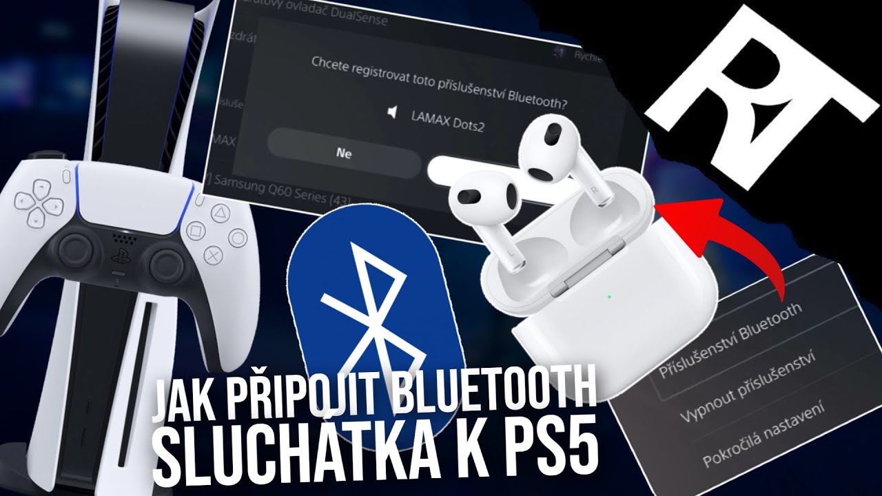 Jak připojit Bluetooth sluchátka k PS5 - Jak připojit bezdrátová sluchátka k ps5 - PS5 návod ...