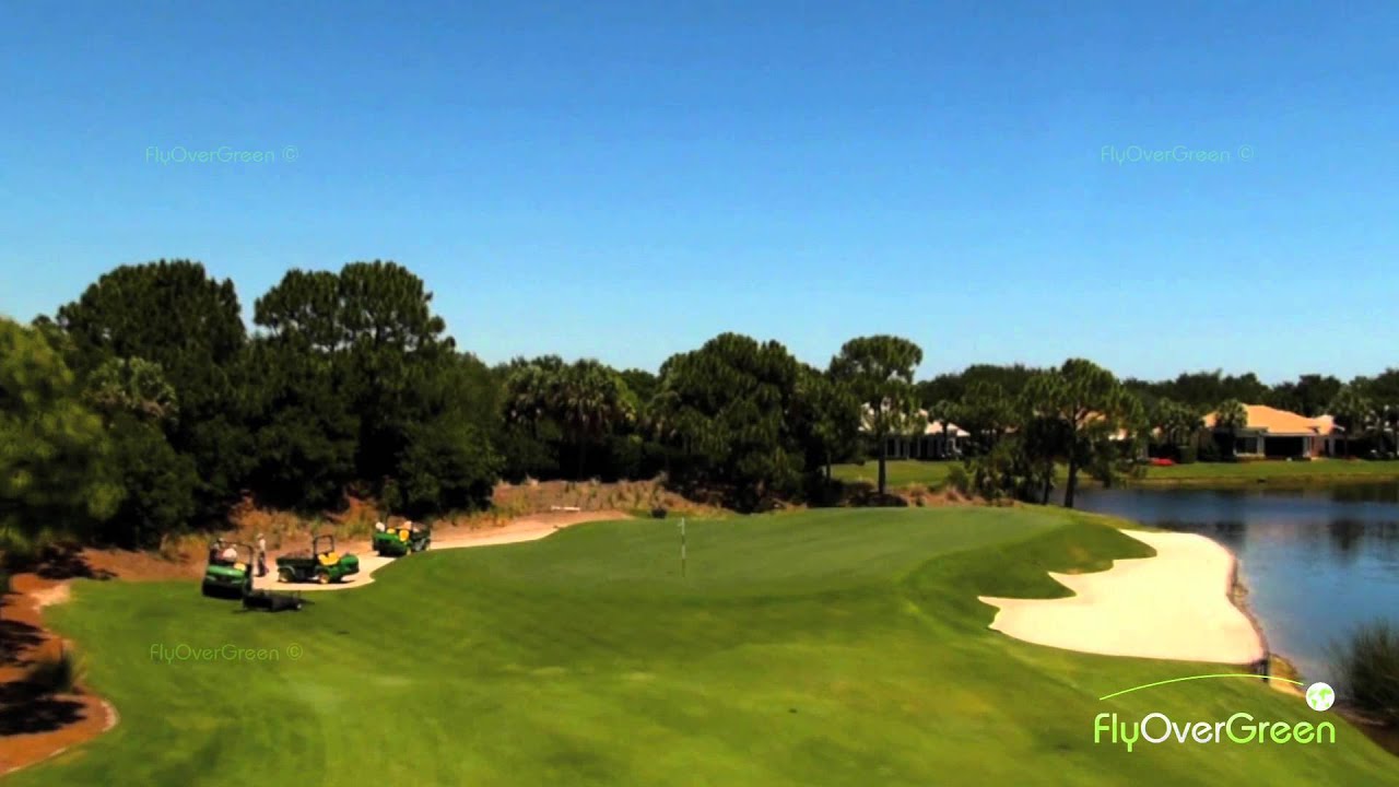 The Loxahatchee Club - drone aerial video - - Hole#14 - YouTube