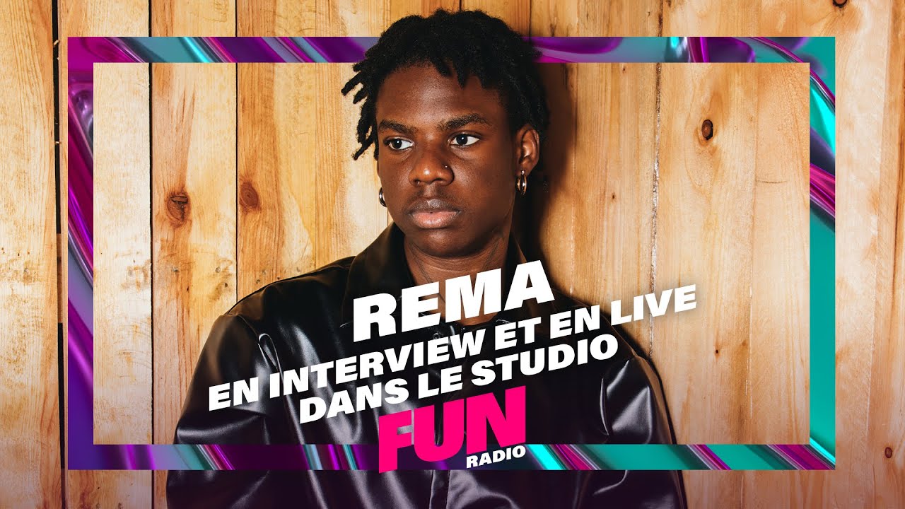 Rema sur Fun Radio : "Je suis très fier de partager ma culture" - YouTube