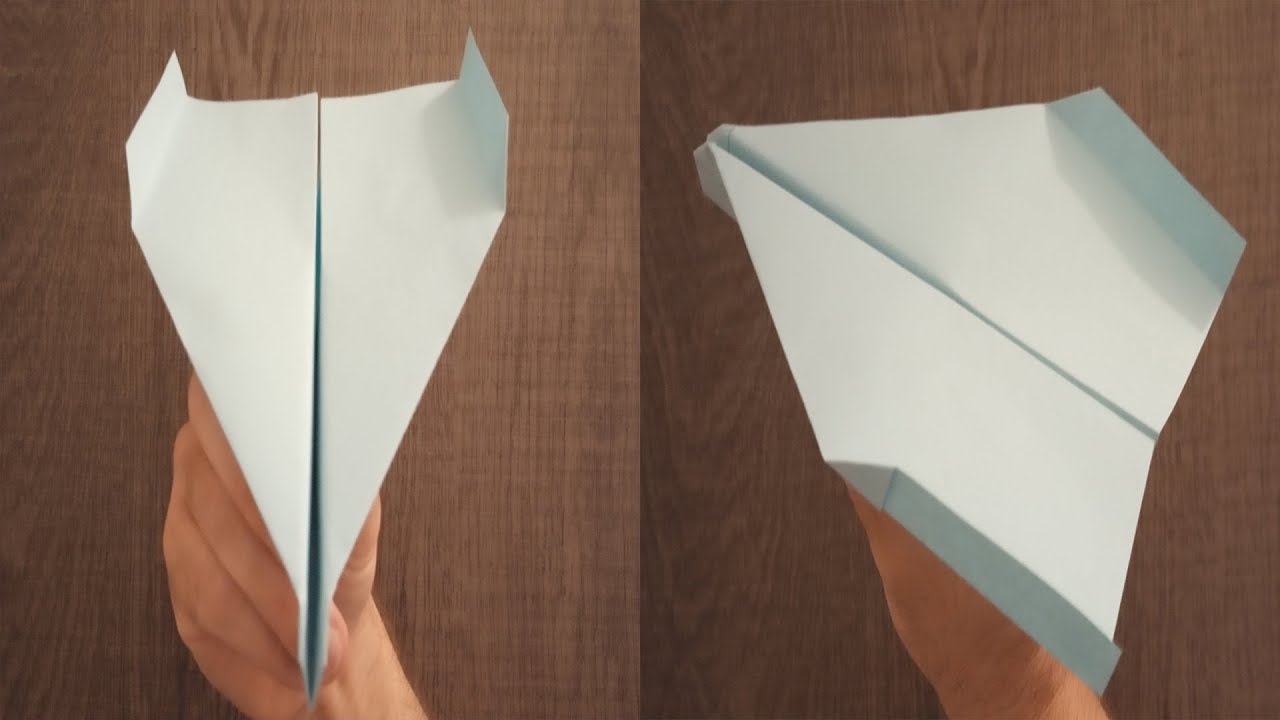 Delta Paper Airplane - YouTube