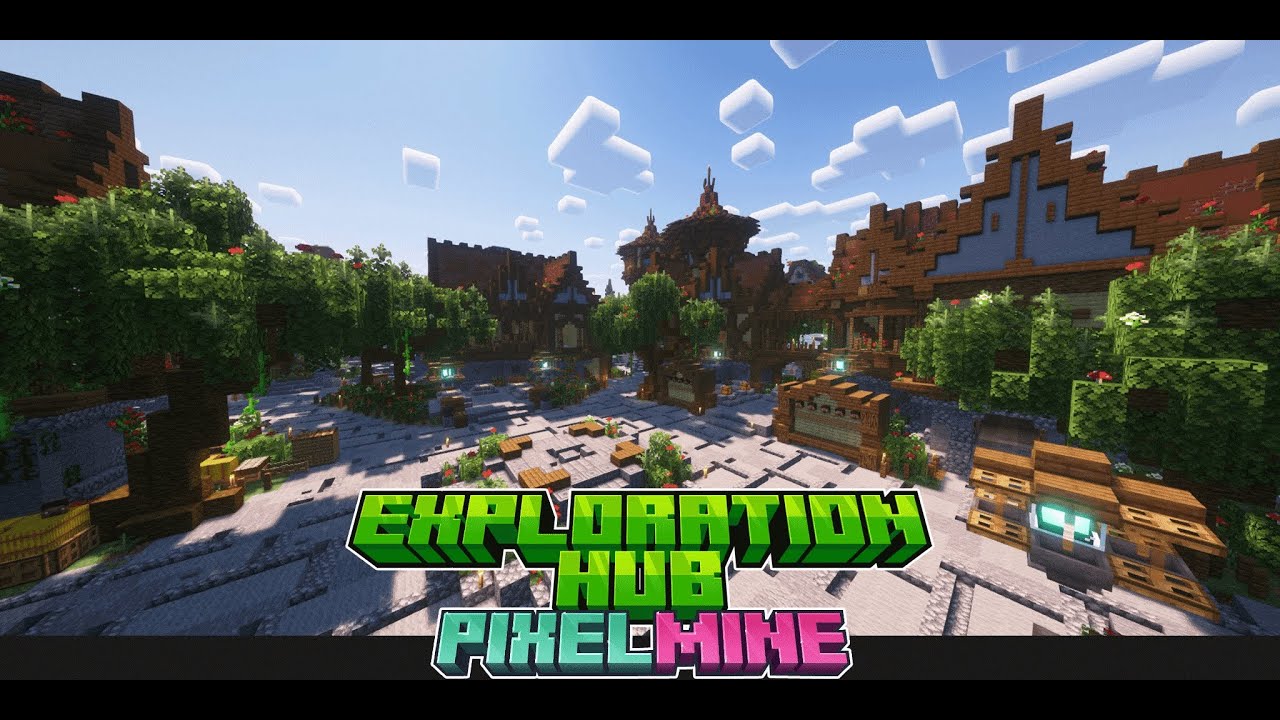 Exploration Hub [Minecraft Build Timelapse] - YouTube
