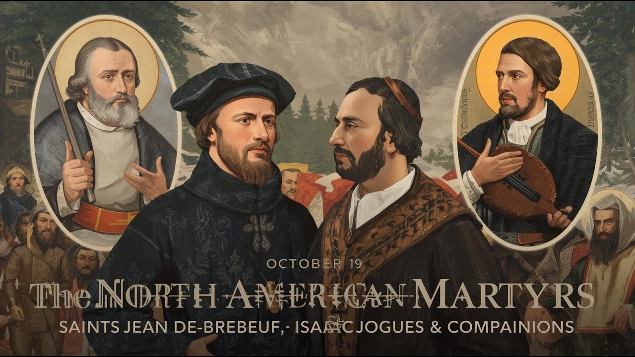 The North American Martyrs | Saints Jean de Brébeuf, Isaac Jogues ...