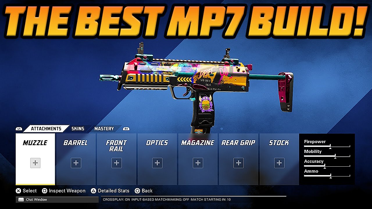 The BEST MP7 Build in XDefiant! - YouTube