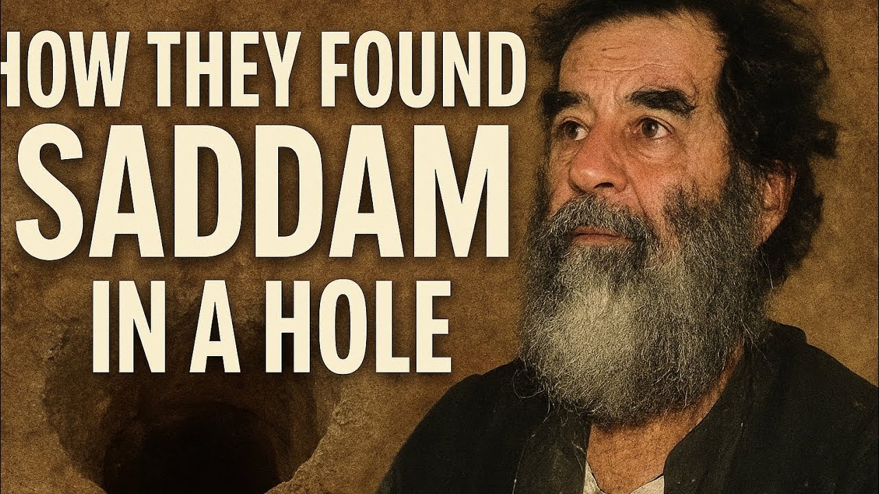 How They Found Saddam Hussein Hiding in a Hole | Operation Red Dawn ...