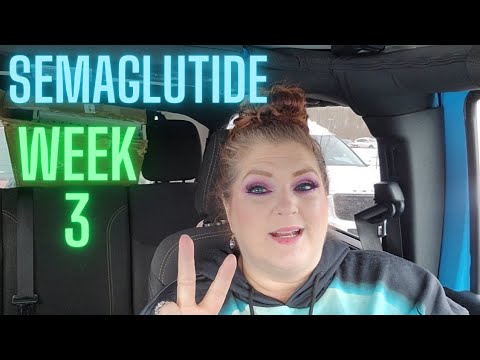 SEMAGLUTIDE | STARTING MY 3rd Week | January 18, 2024 - YouTube